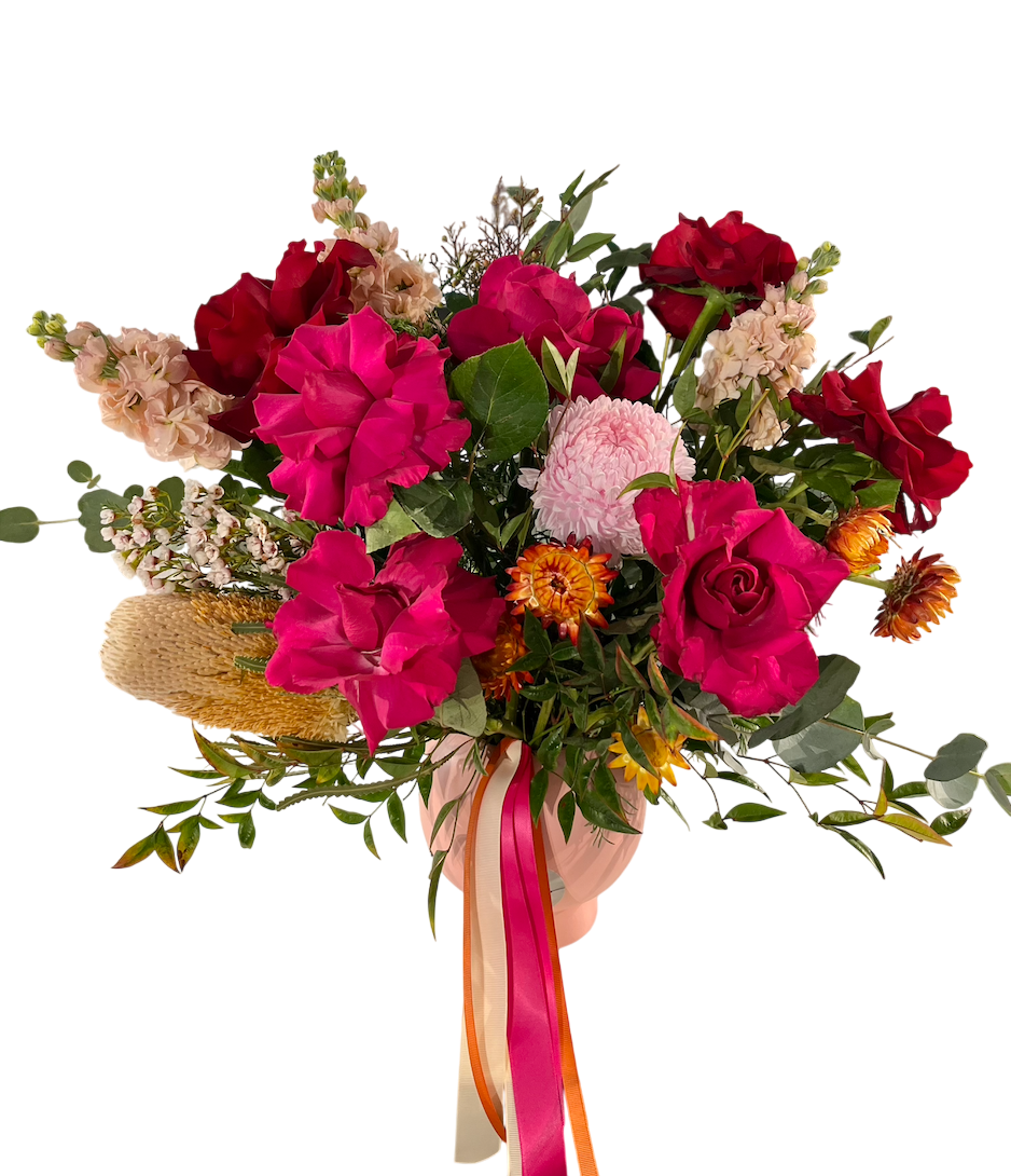 Harper Flower Vase Arrangement | Whimsical Blooms Melbourne - Casey ...